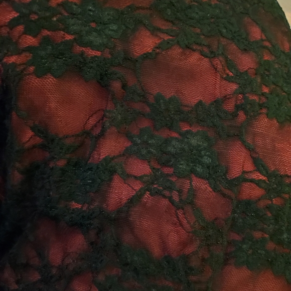 Body Central | Tops | Body Central Lace Top Small Black And Red ...